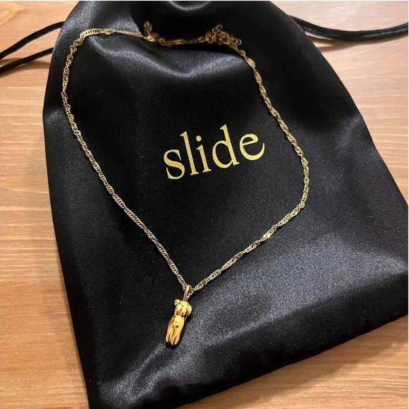 Jewelry | Slide Jewelry Womans Body Gold Necklace | Poshmark